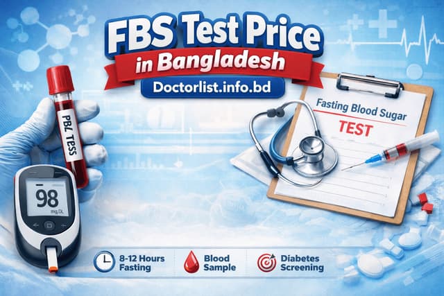 FBS Test Price in Bangladesh | Doctorlist Bangladesh